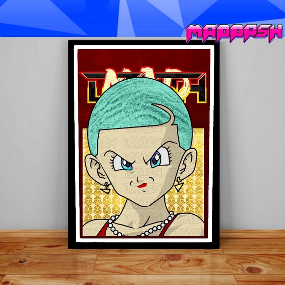 Dragon Ball Z | Art | Dragon Ball Z Bulma Poster Hypebeast Poster ...